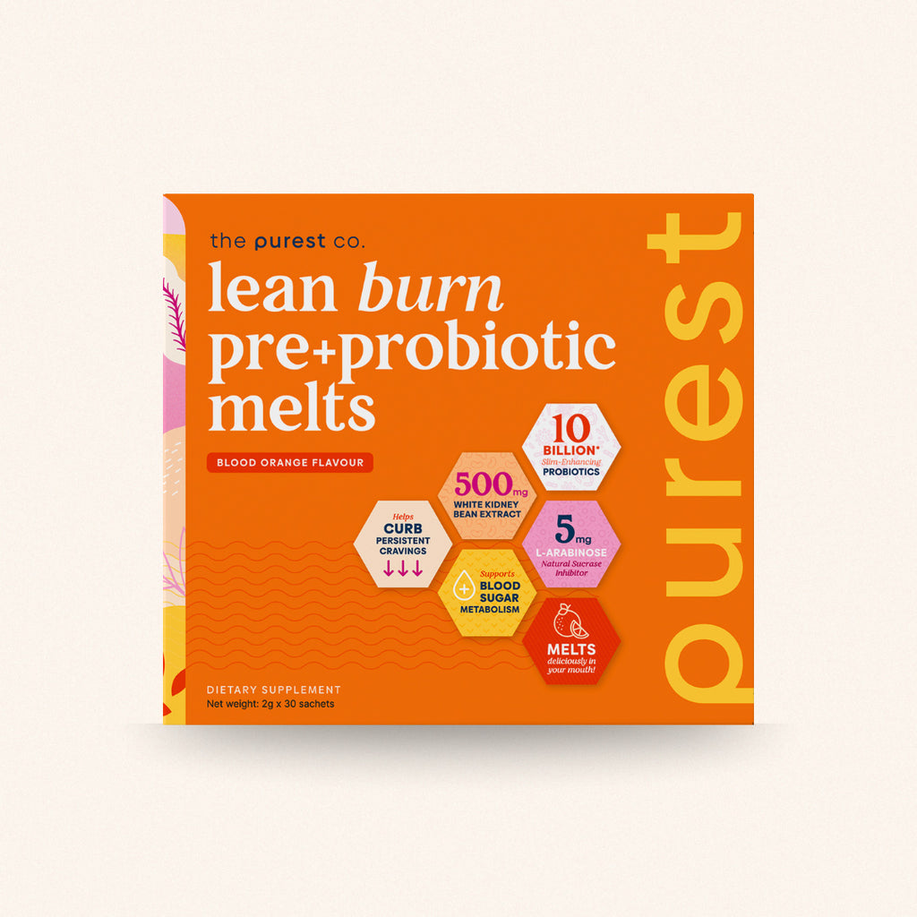 Lean Burn Pre+Probiotic Melts – The Purest Co (Msia)